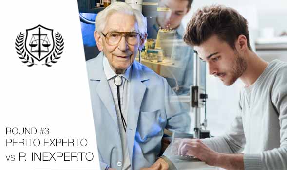 ROUND#3. Perito Experto VS Inexperto. El equilibrio perfecto